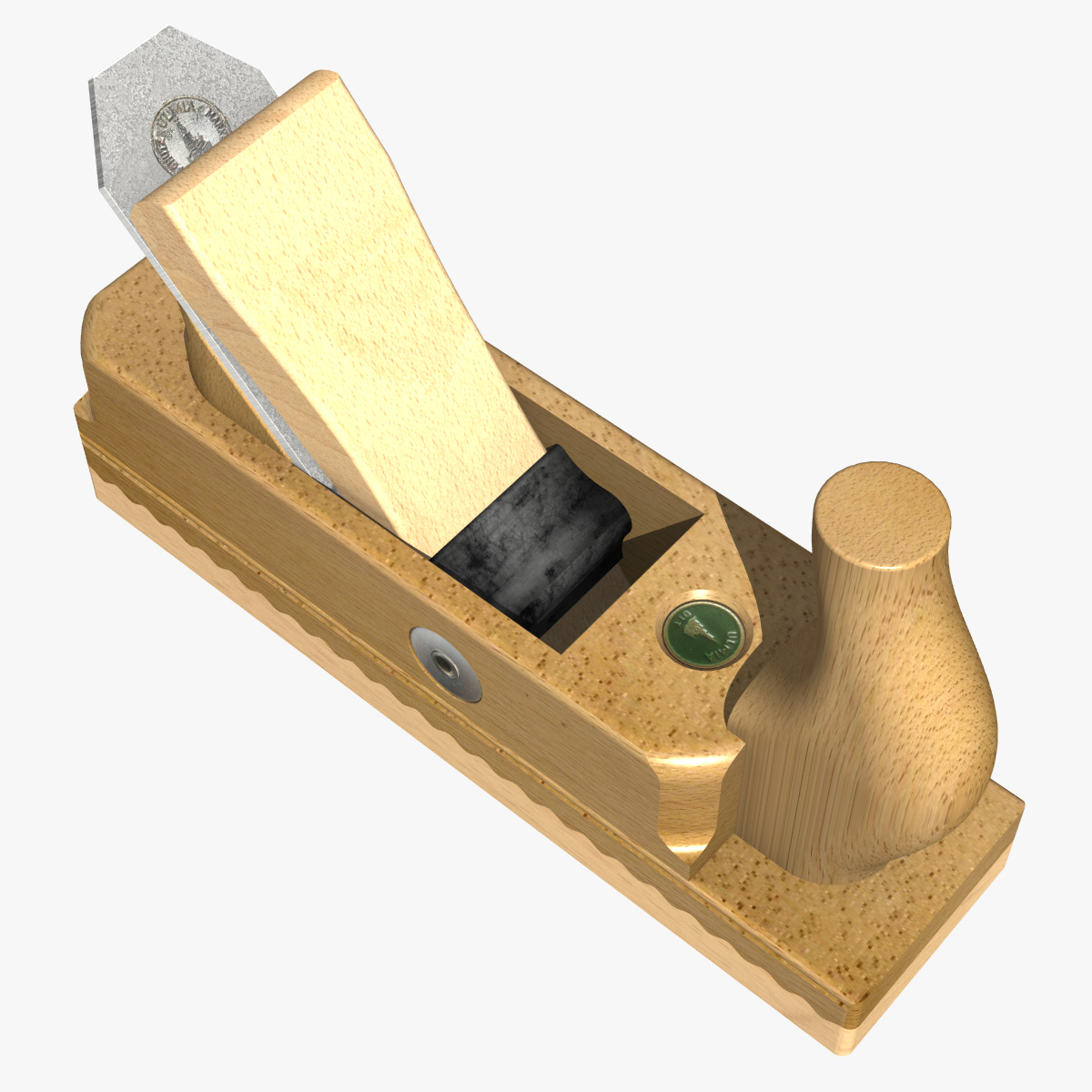 jack plane 3d obj