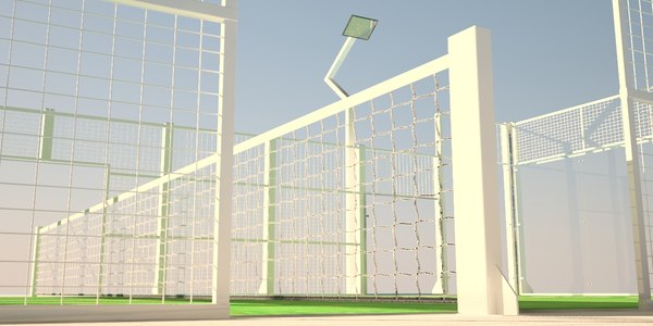padel court 3d model