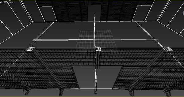 padel court 3d model