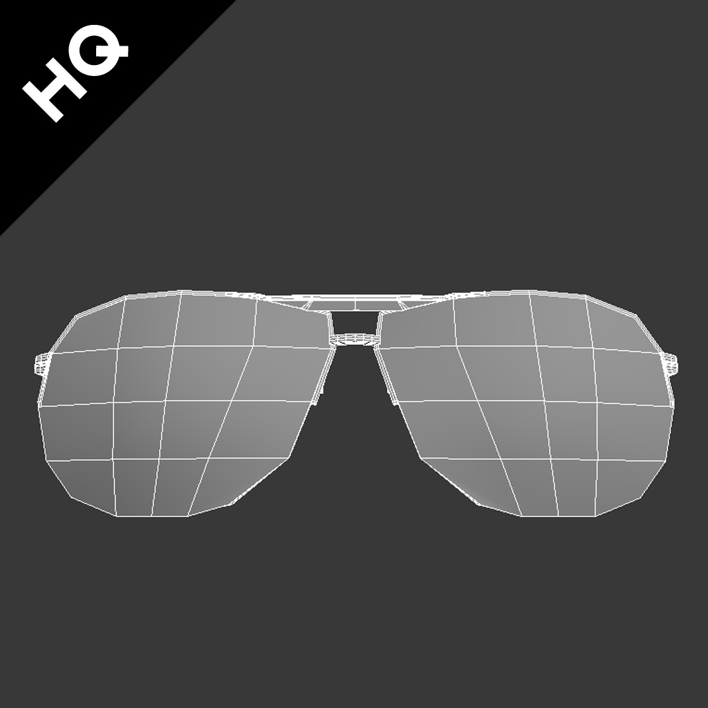 3d model of sun glasses