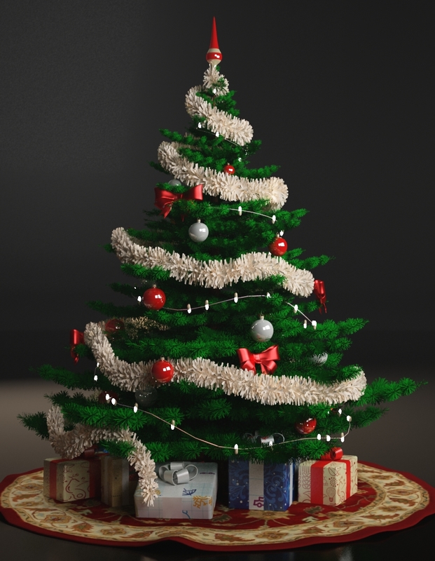 christmas tree 3d model