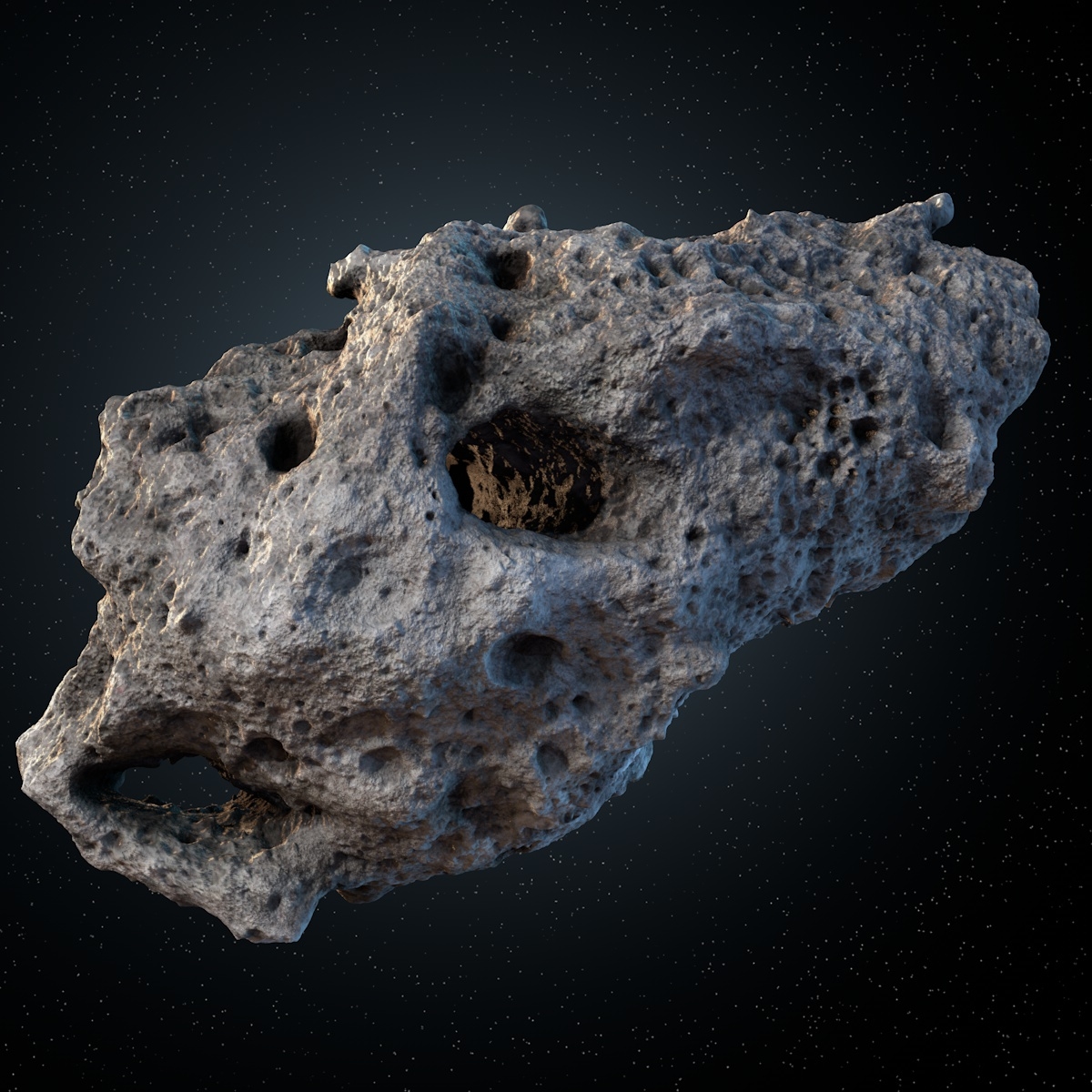 asteroids pack 3d c4d
