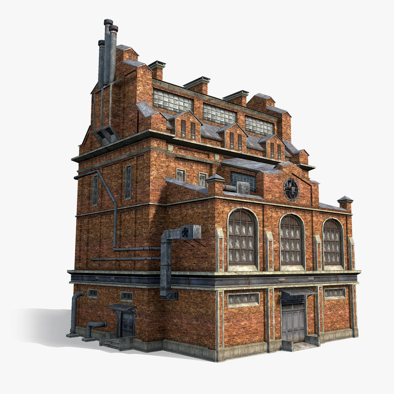 3d max brick factory