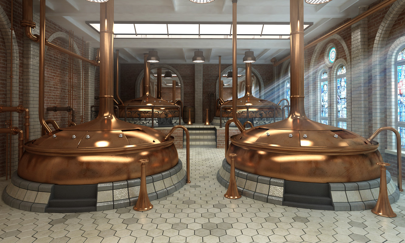 3ds max brewery