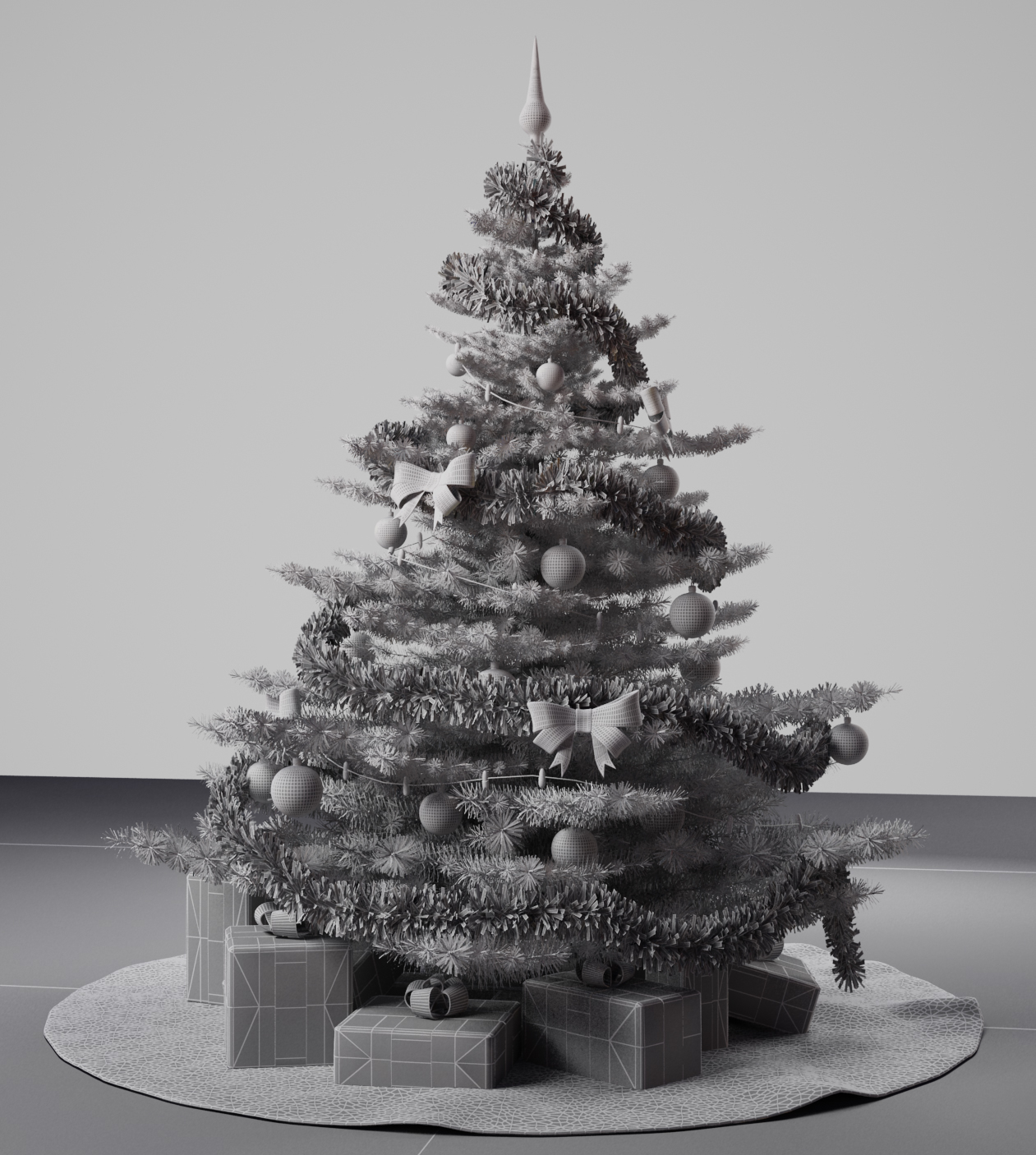 christmas tree 3d model