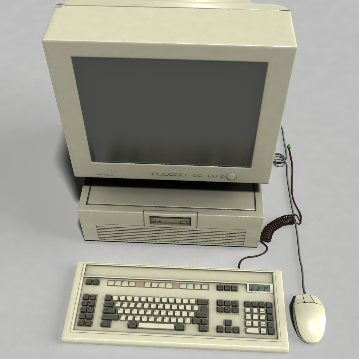 maya hitachi computer monitor