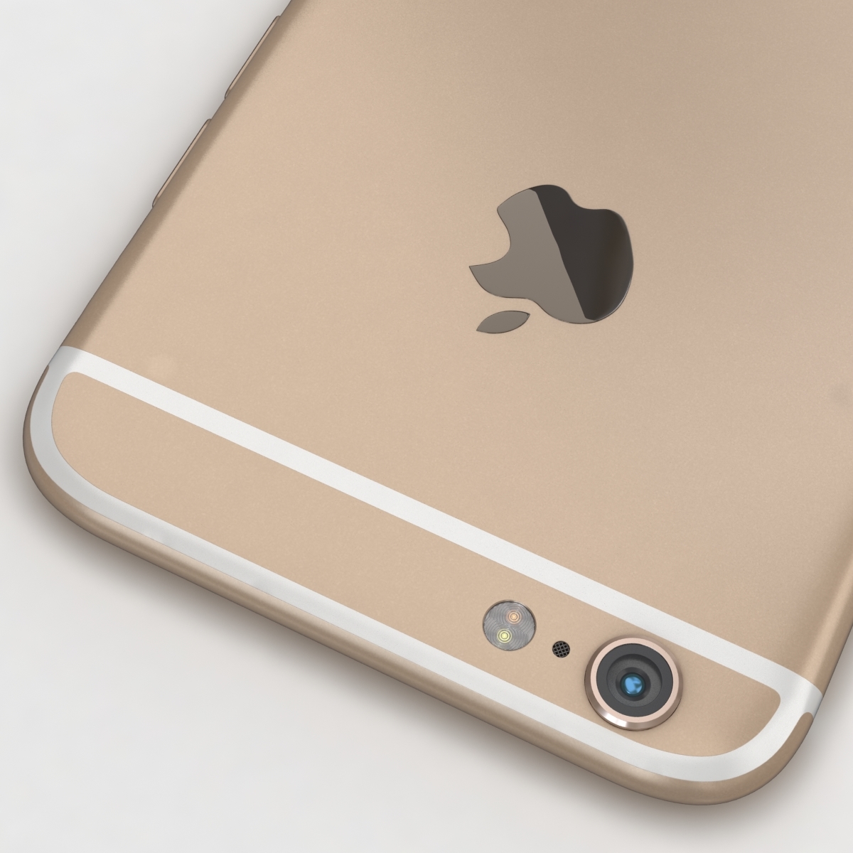 apple iphone 6 gold c4d