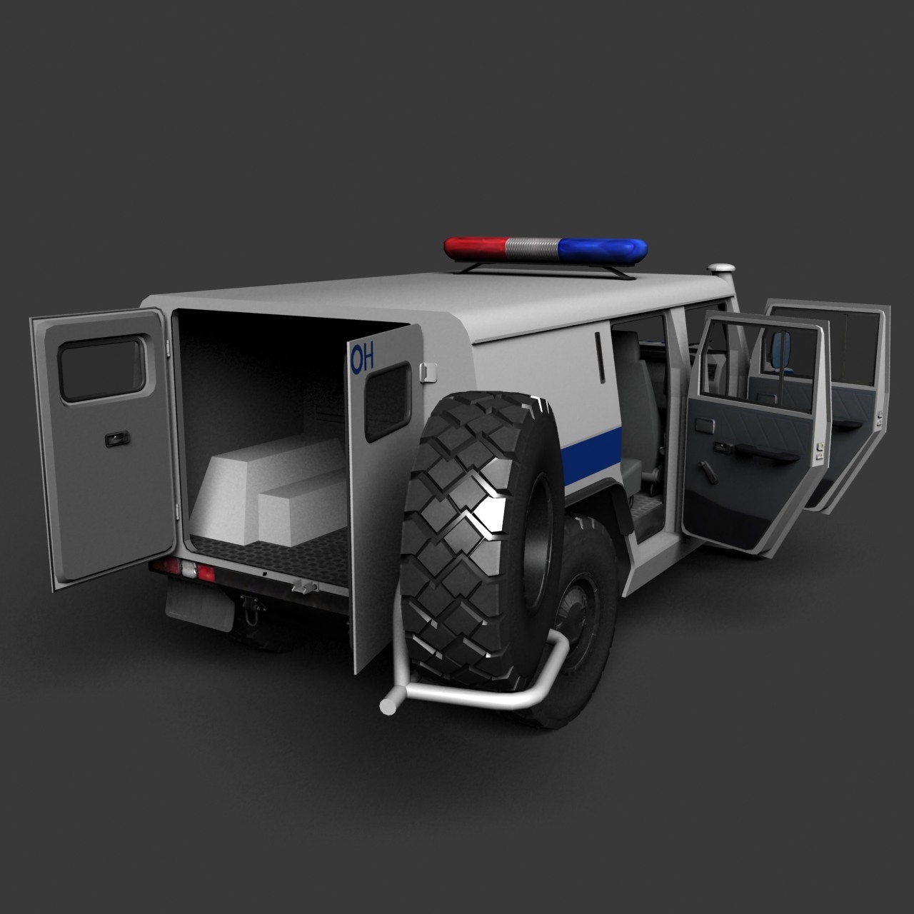 police omon tigr gaz