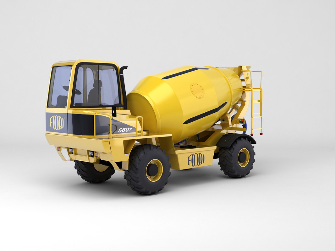 off-road concrete mixer max