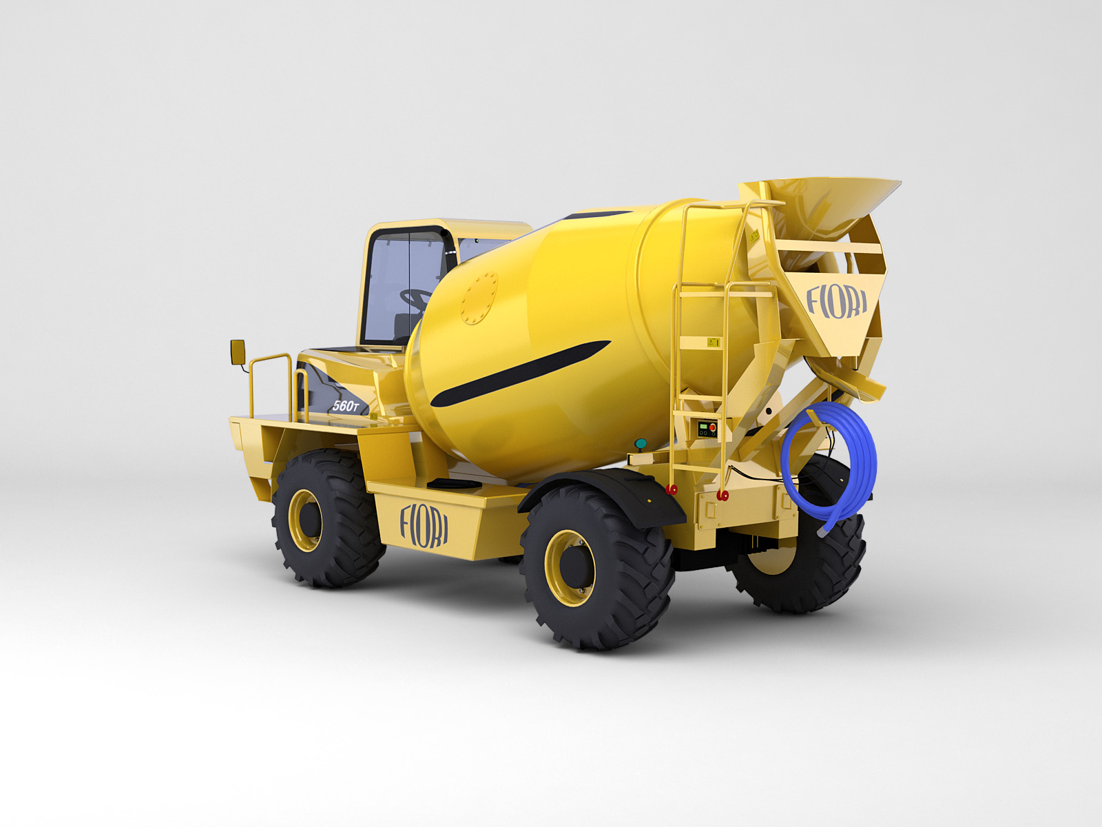 off-road concrete mixer max