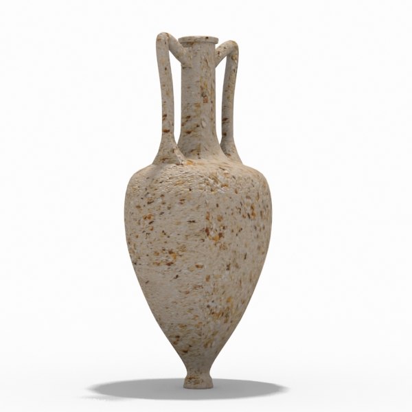 3d amphora ancient greek