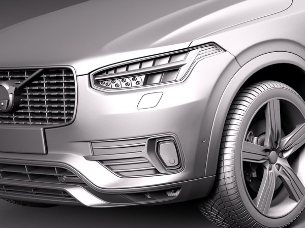 2015 xc90 r-design 3d model