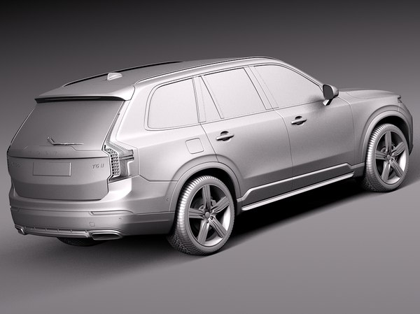 2015 xc90 r-design 3d model