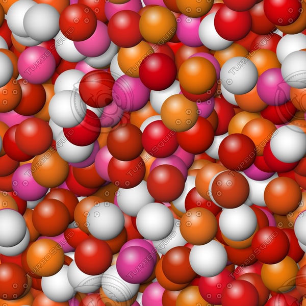 Texture JPEG balls color background