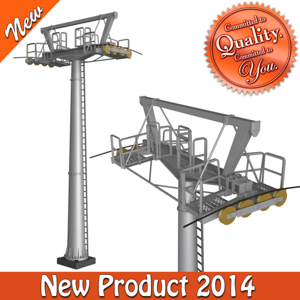 Teleférico 3D Modelos para Descargar | TurboSquid
