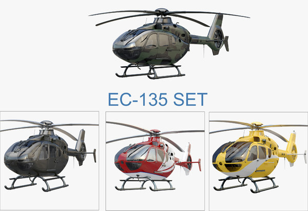 3d executive helicopter model