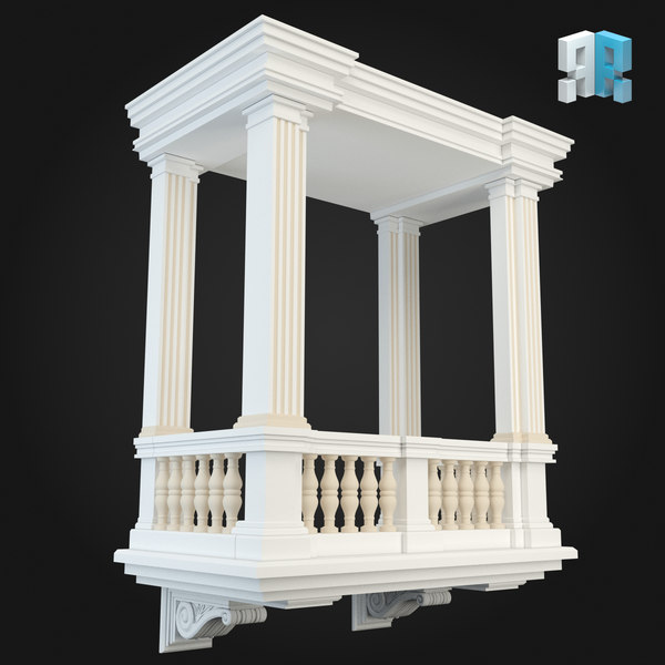 3D Balcony Models | TurboSquid