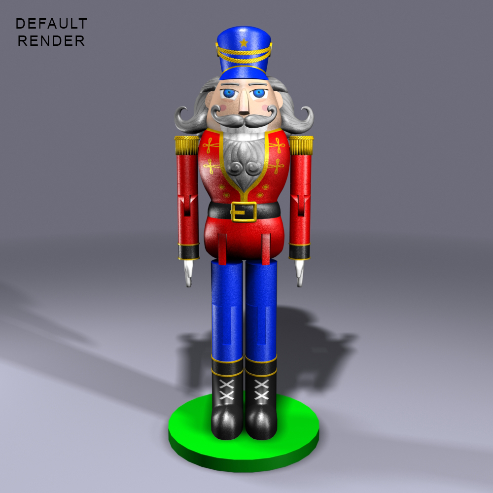 3d max nutcracker nut cracker