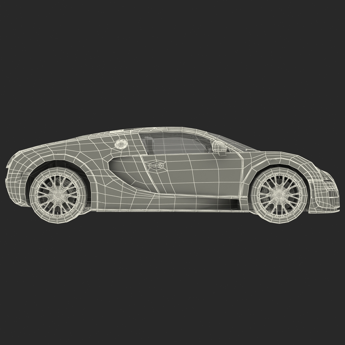 3d bugatti veyron