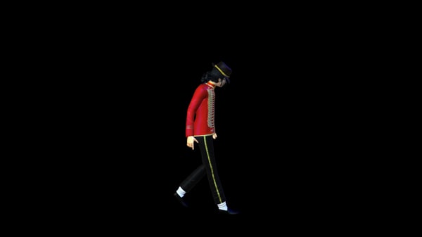 3d model michael jackson animation