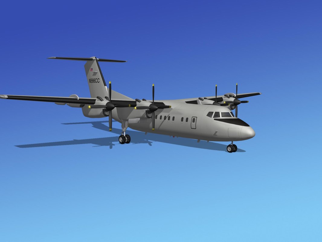 modelo 3d Dehavilland DHC-7 US Army - TurboSquid 864130