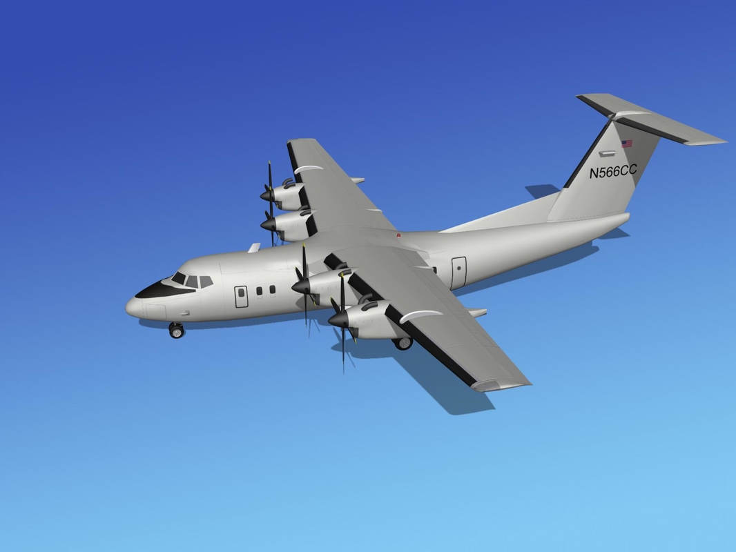 Dehavilland DHC-7 미 육군 3D 모델 - TurboSquid 864130