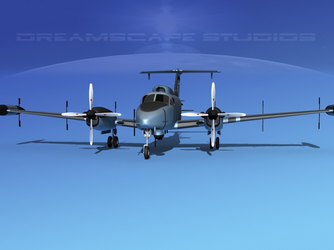 propellers rc-12n guardrail 3d obj