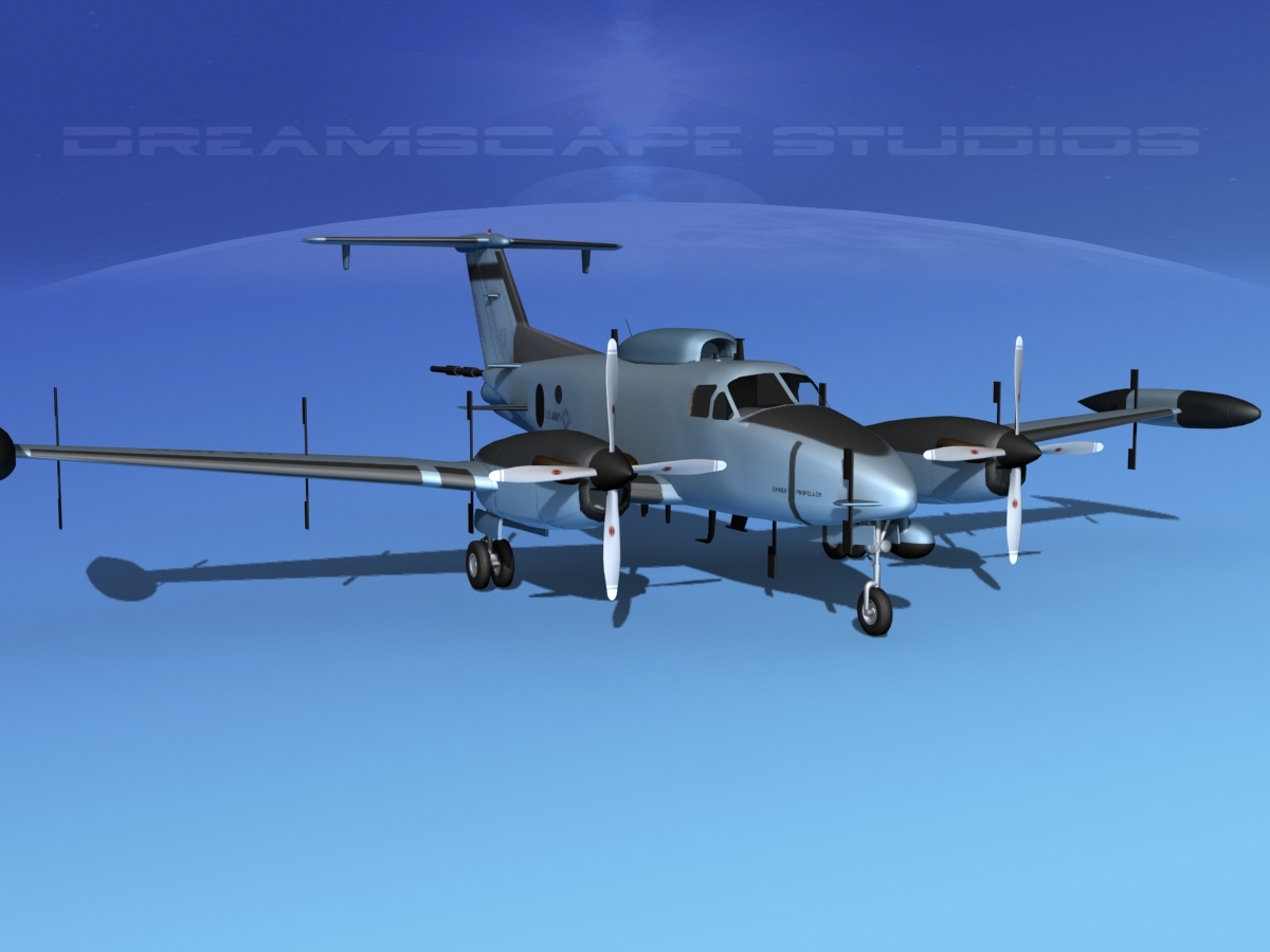 propellers rc-12n guardrail 3d obj