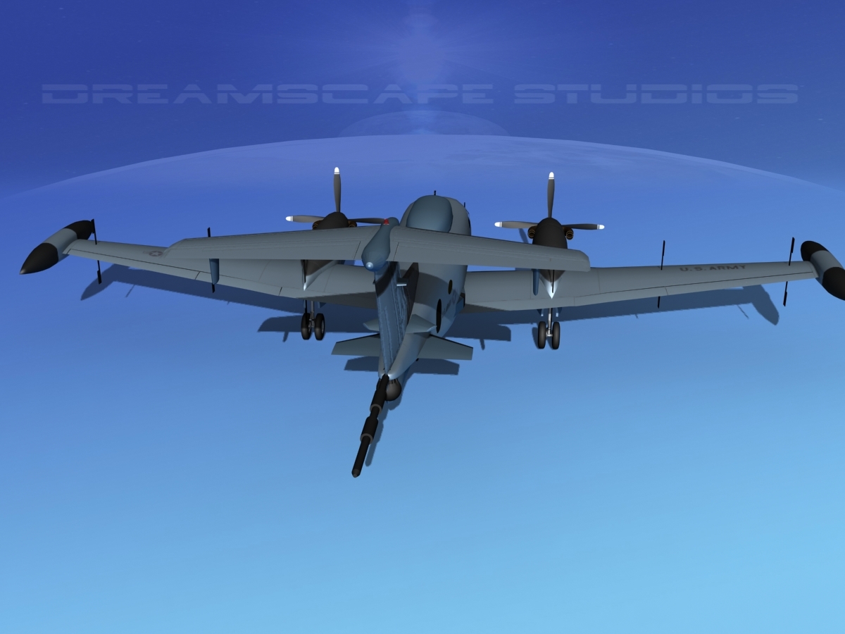 propellers rc-12n guardrail 3d obj