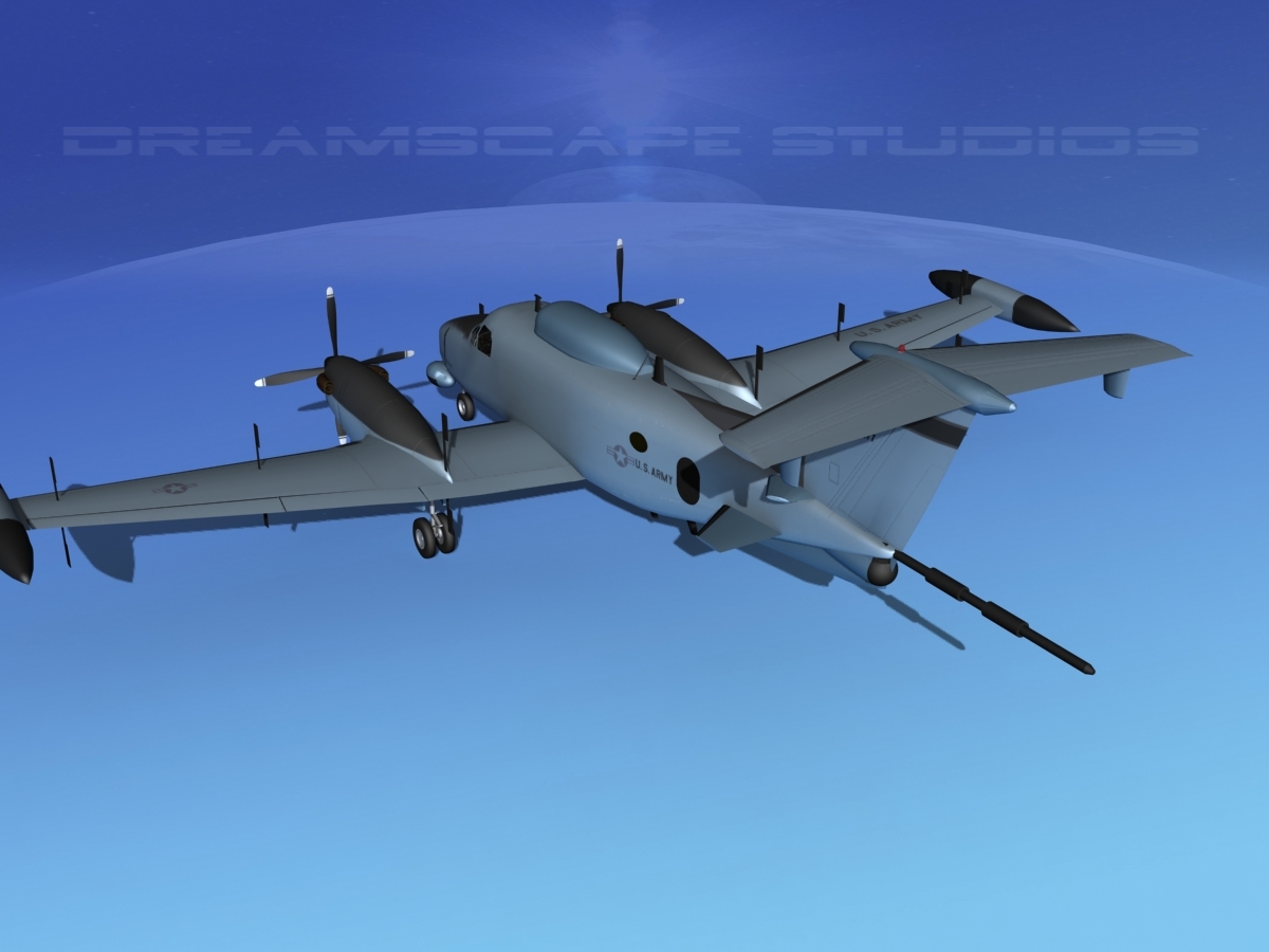 propellers rc-12n guardrail 3d obj