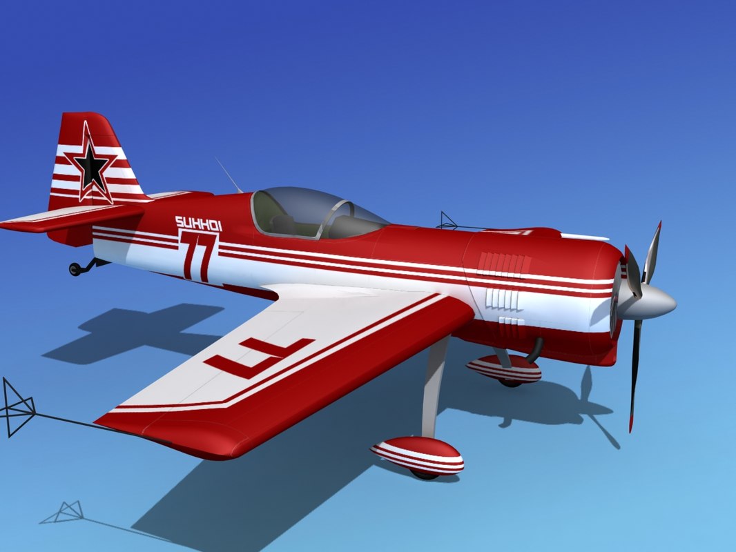 modelo 3d Sukhoi SU-26 Aerobat V01 - TurboSquid 864247
