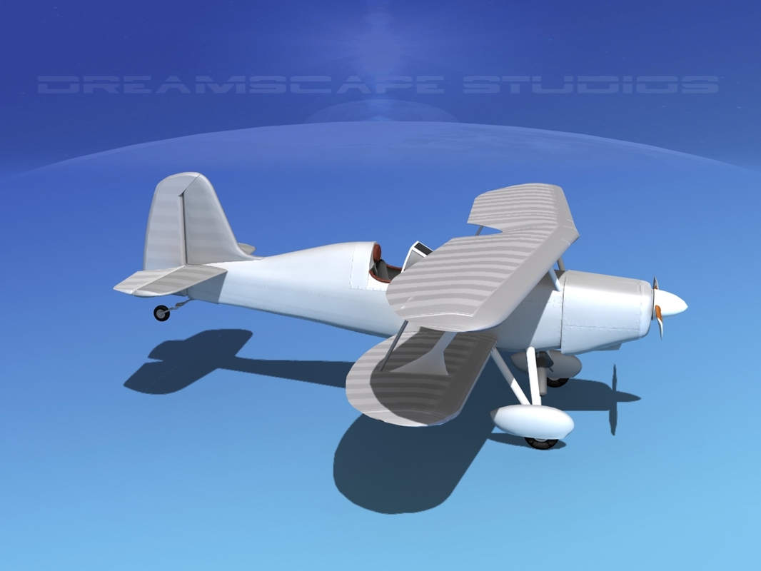 Stolp Starduster Too SA300 베어 메탈 3D 모델 - TurboSquid 864363