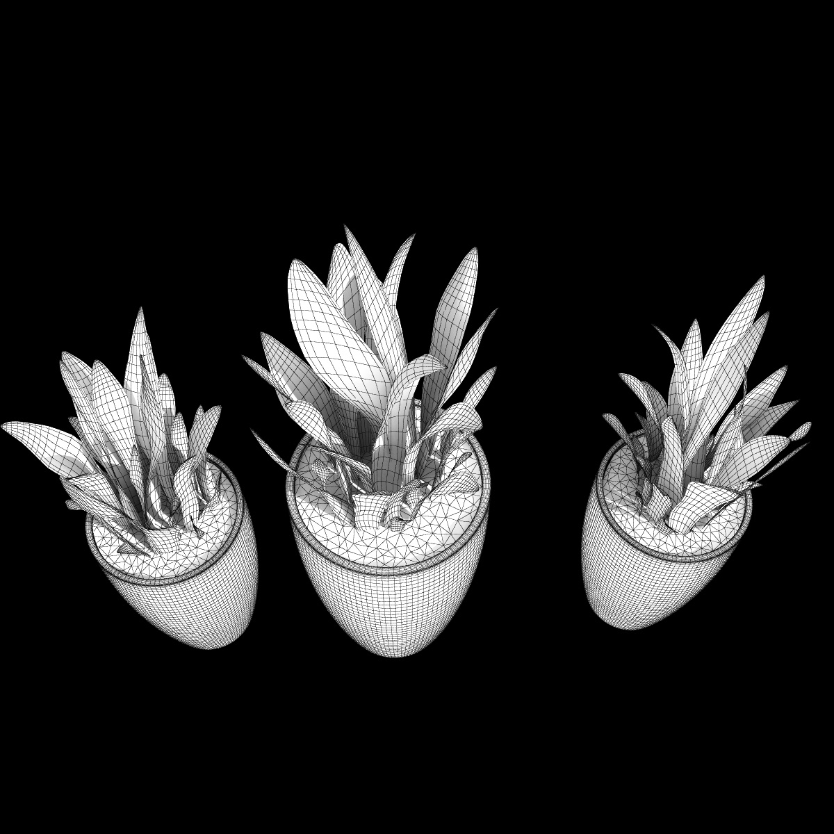 outdoor plants gardening 3d max