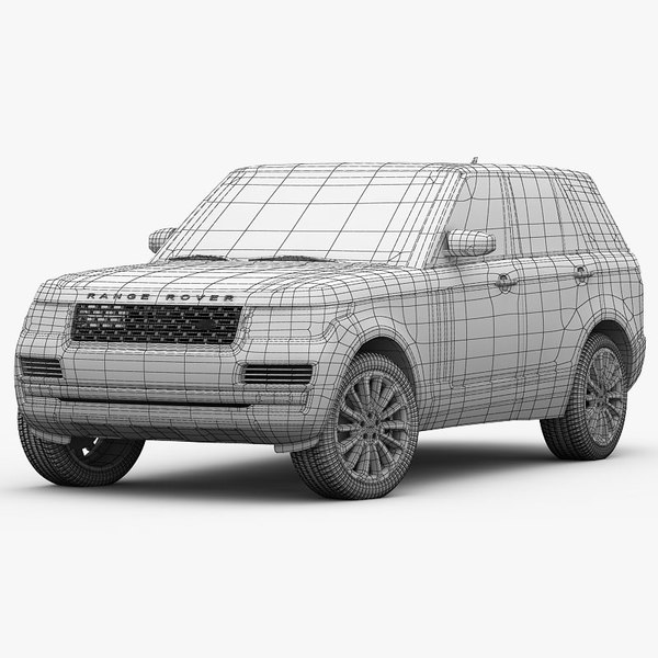 range rover 3d model