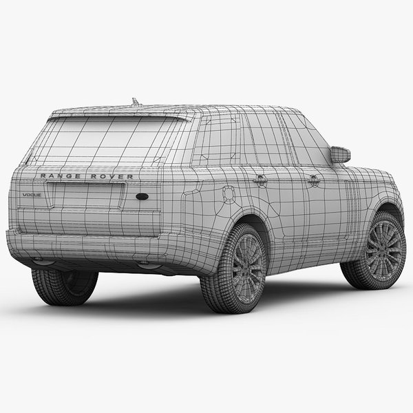 range rover 3d model