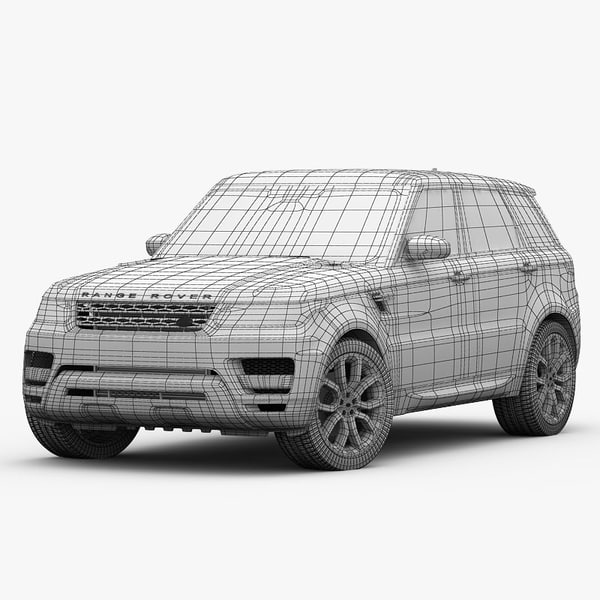 range rover 3d model