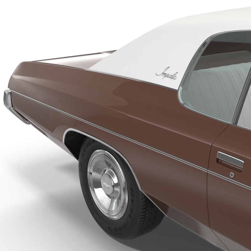 3d model chevrolet impala