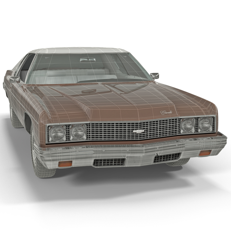 3d model chevrolet impala