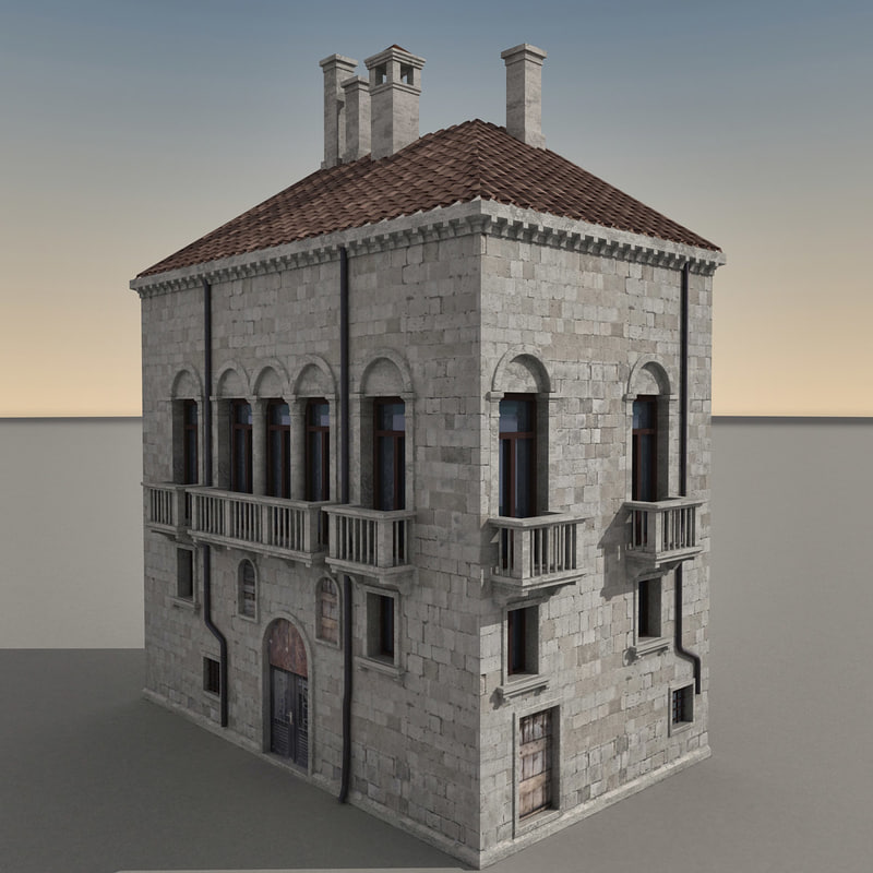 3d building italian