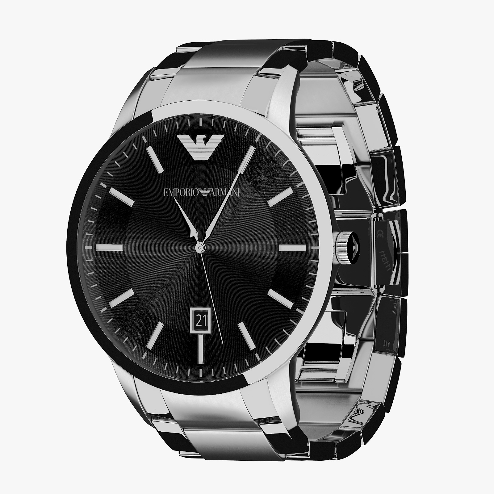 Relógio Emporio Armani AR2457 Modelo 3D - TurboSquid 864704