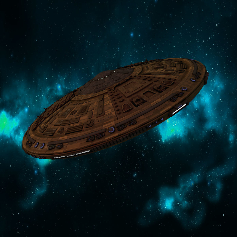 3d model dalek flying saucer doctor