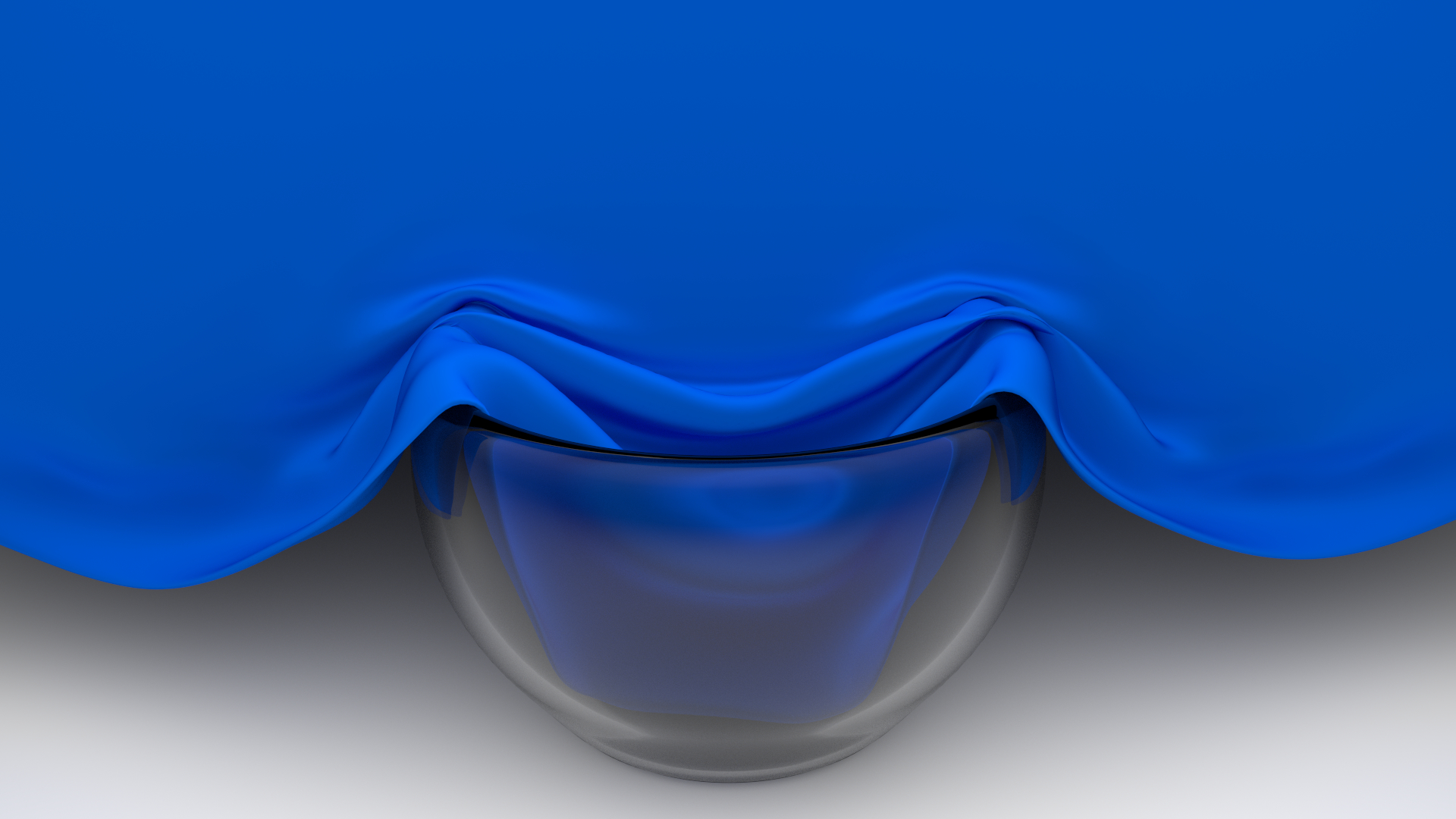 3d blender cloth simulation