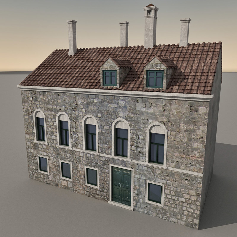 building italian 3d model