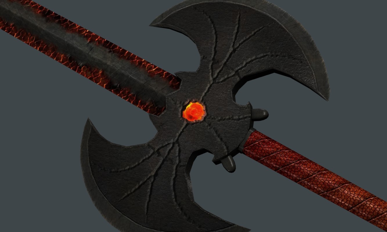 modelo 3d Espada de fantasía - Vulcano - TurboSquid 864975