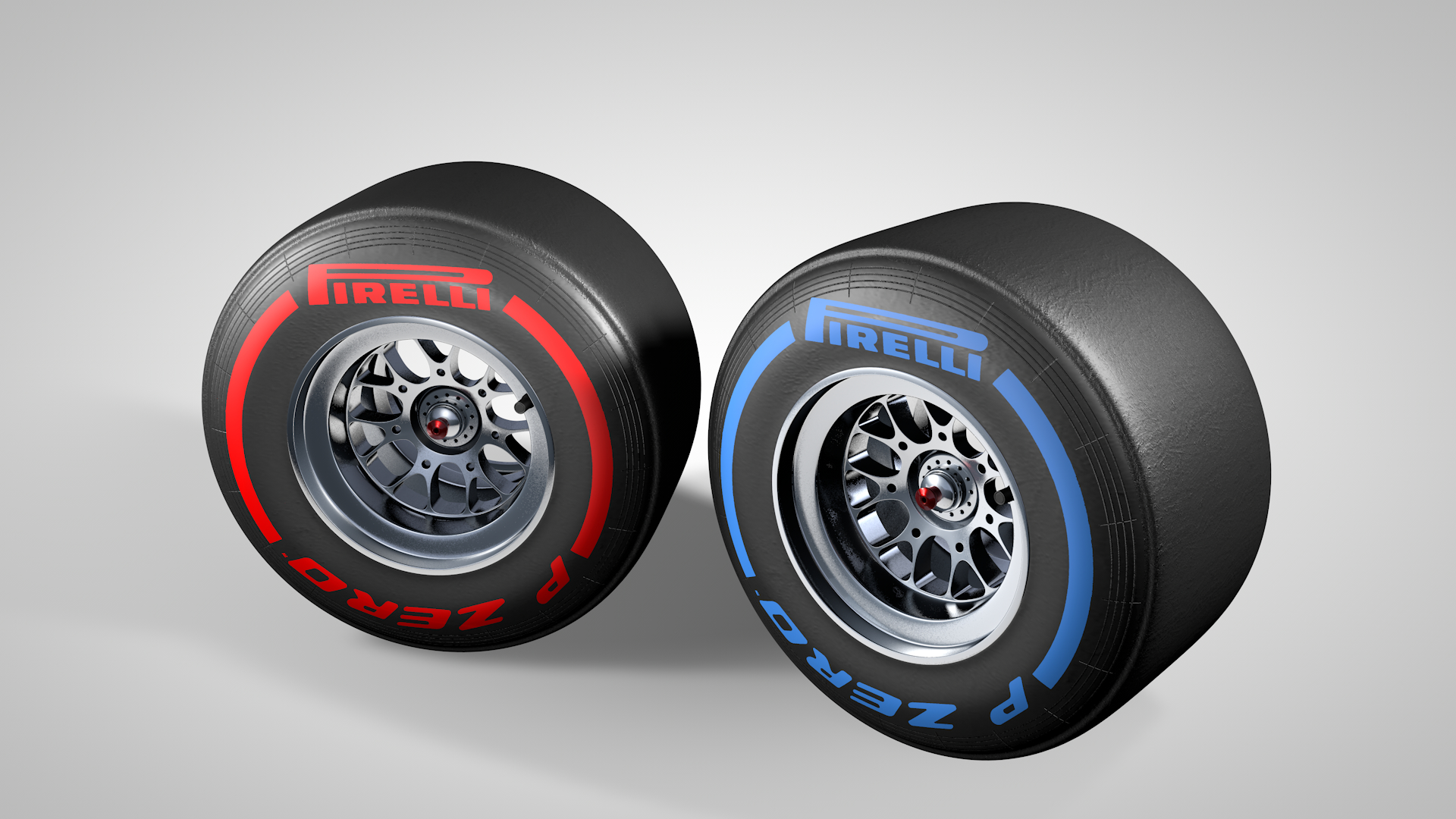 F1 Rims Tires Types 3d C4d f1-rims-tires-types-3d-c4d