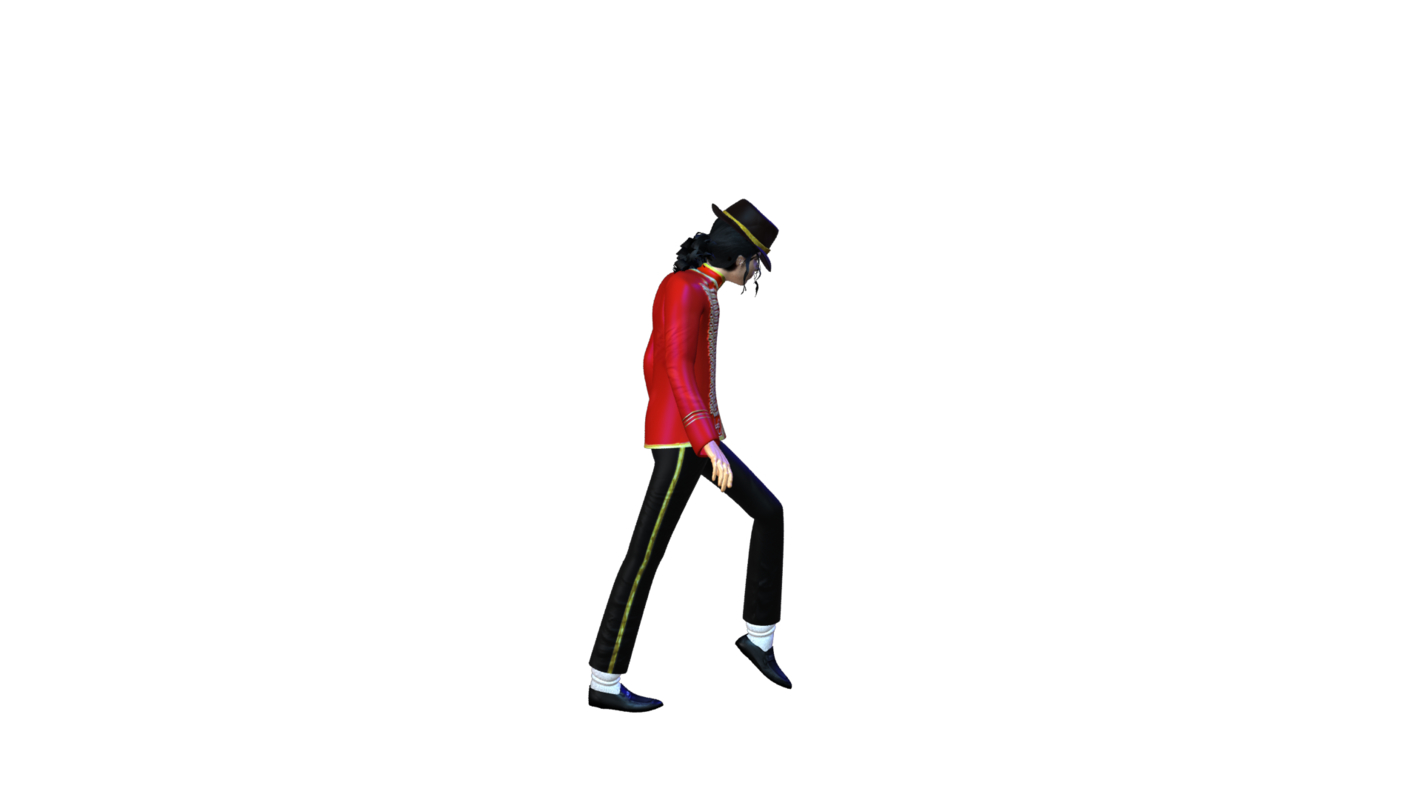 3d model michael jackson animation