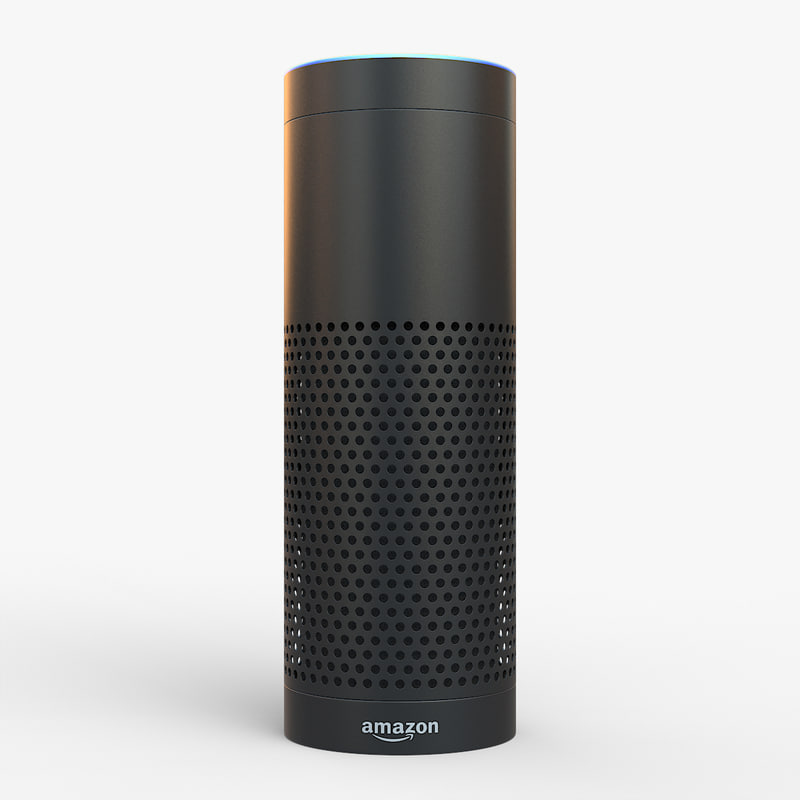 3d amazon echo model