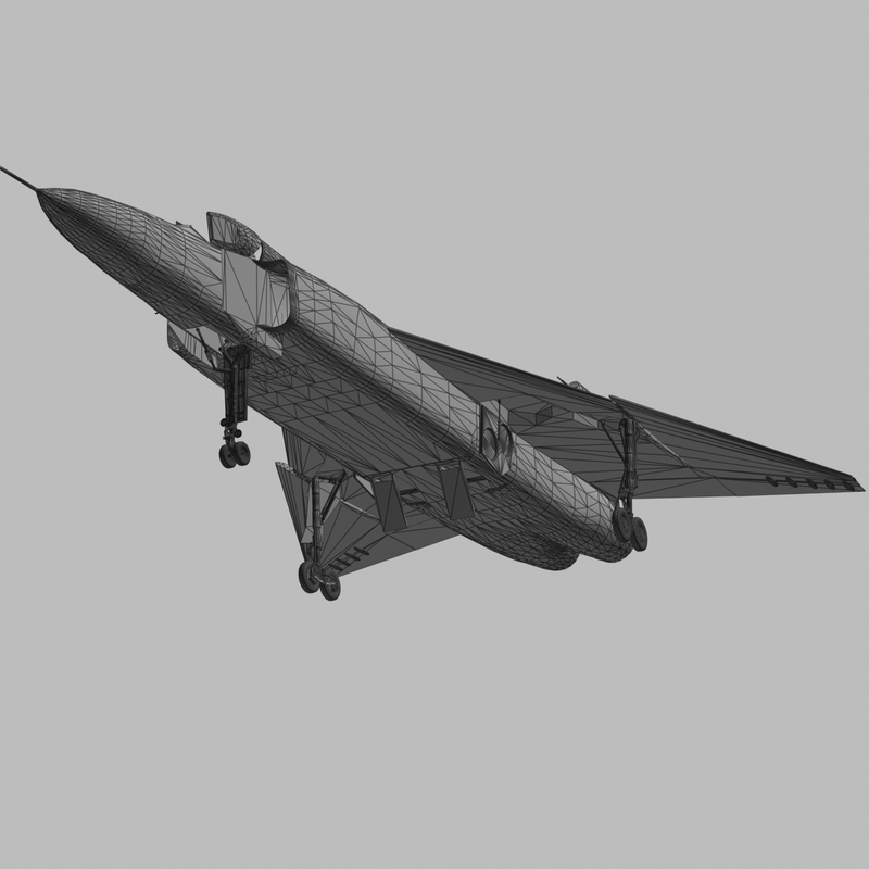 3d avro arrow