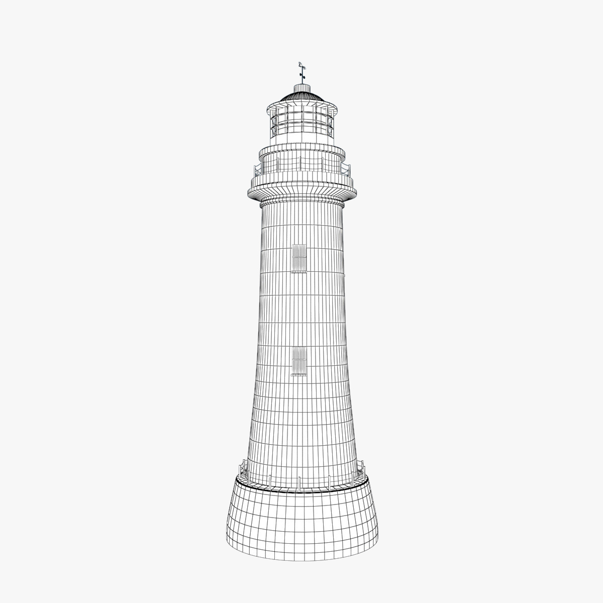 lighthouse 3d max