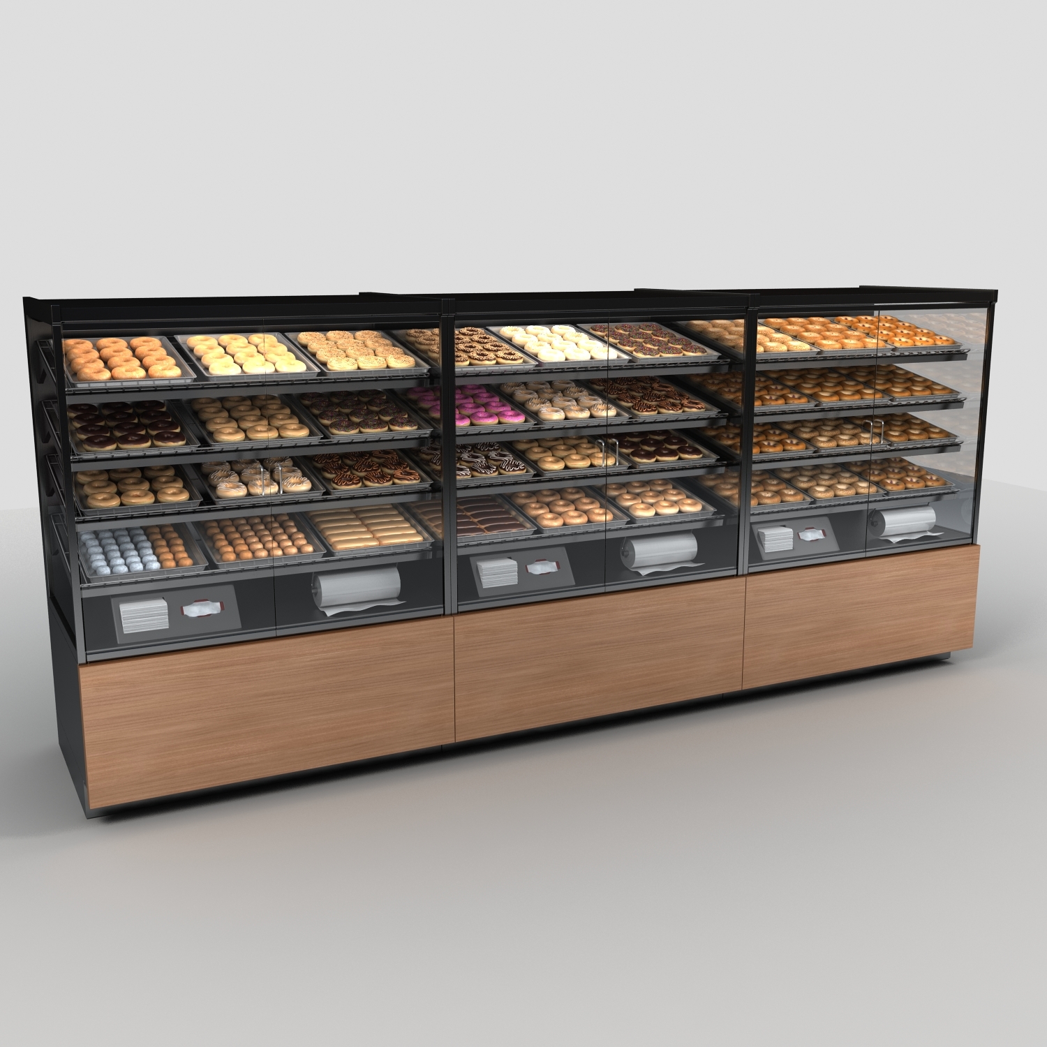 model food cases